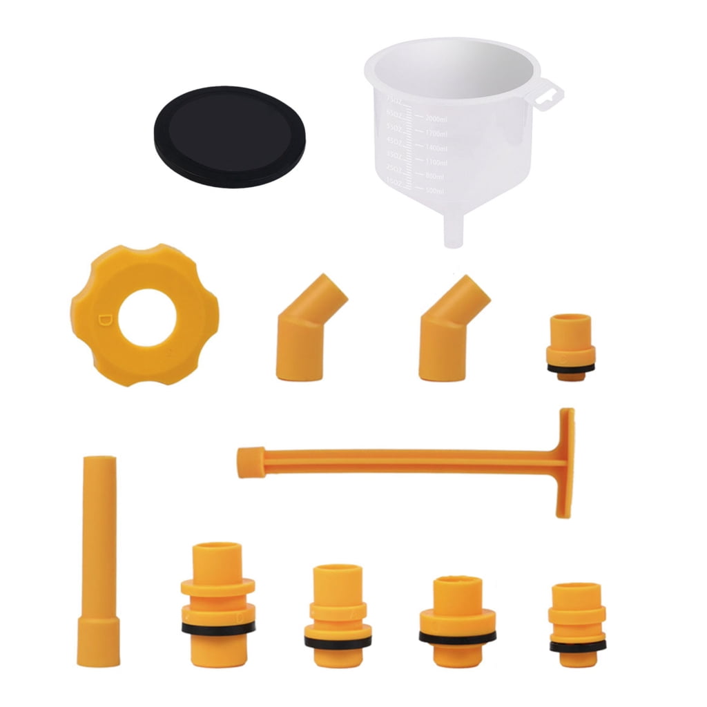 Yokua 12Pc Automotive Coolant Filling Funnel Spout Set Ensures No ...