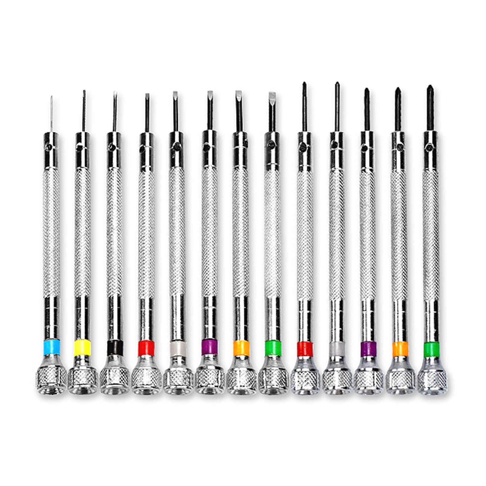 Yokua 13 Pieces Micro- Precision Watch Screwdriver Jeweler Watch ...
