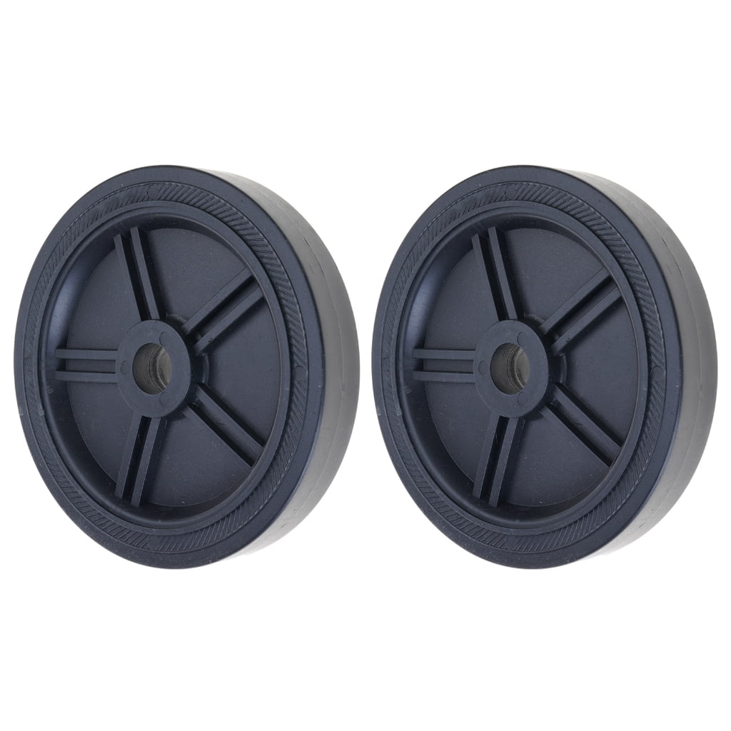 Yokua 2Pieces Industrial Plastic Compressor Casters Wheel Quiet NonOil ...