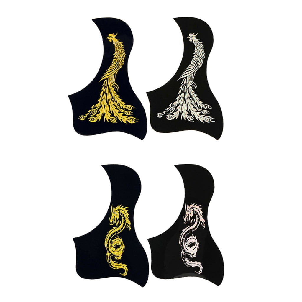 Yokua 4/8pcs Guitar Pickguard Thin Pickguard Adhesive Scratch Plate ...