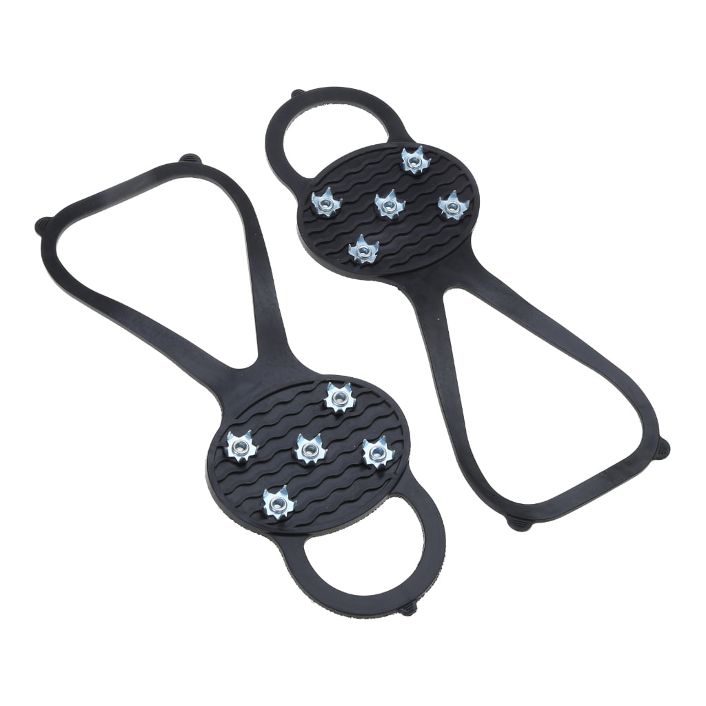 Yokua 5 Teeth Ice Cleats Snow Grips Crampons Ice Snow Traction Cleats ...