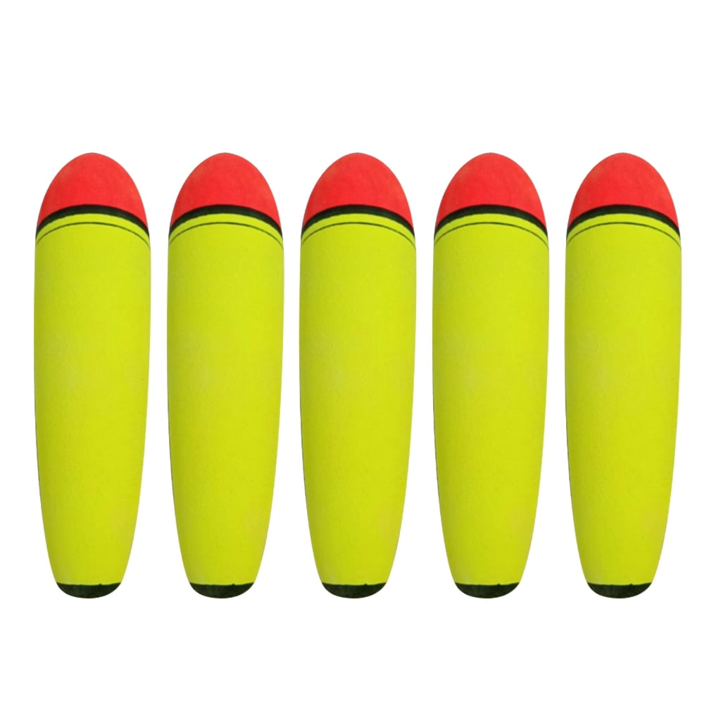 Yokua 5Pcs Fishing Bobbers Floats Unweighted Bobbers EVA Foam Fishing ...