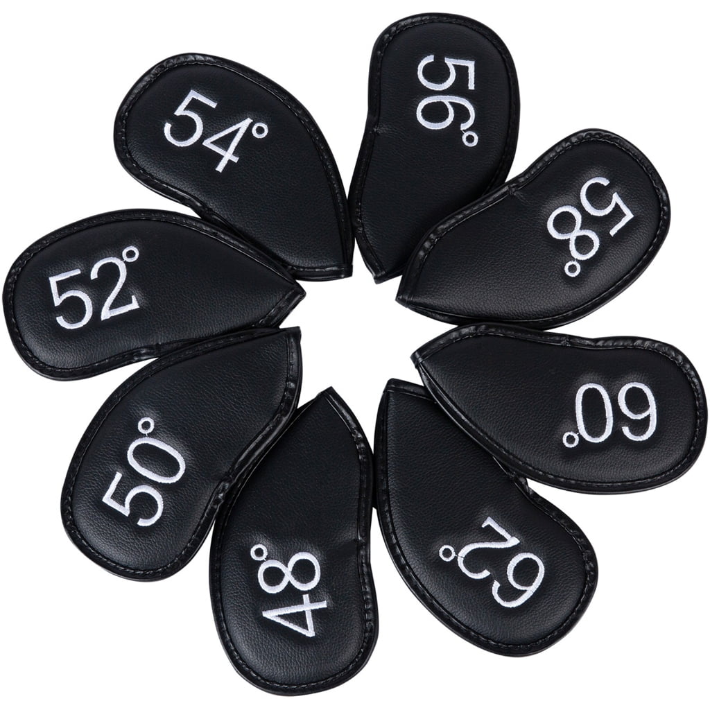Yokua 8pcs Golf Iron Club Head Cover Golf Rod Head Cases Protection ...