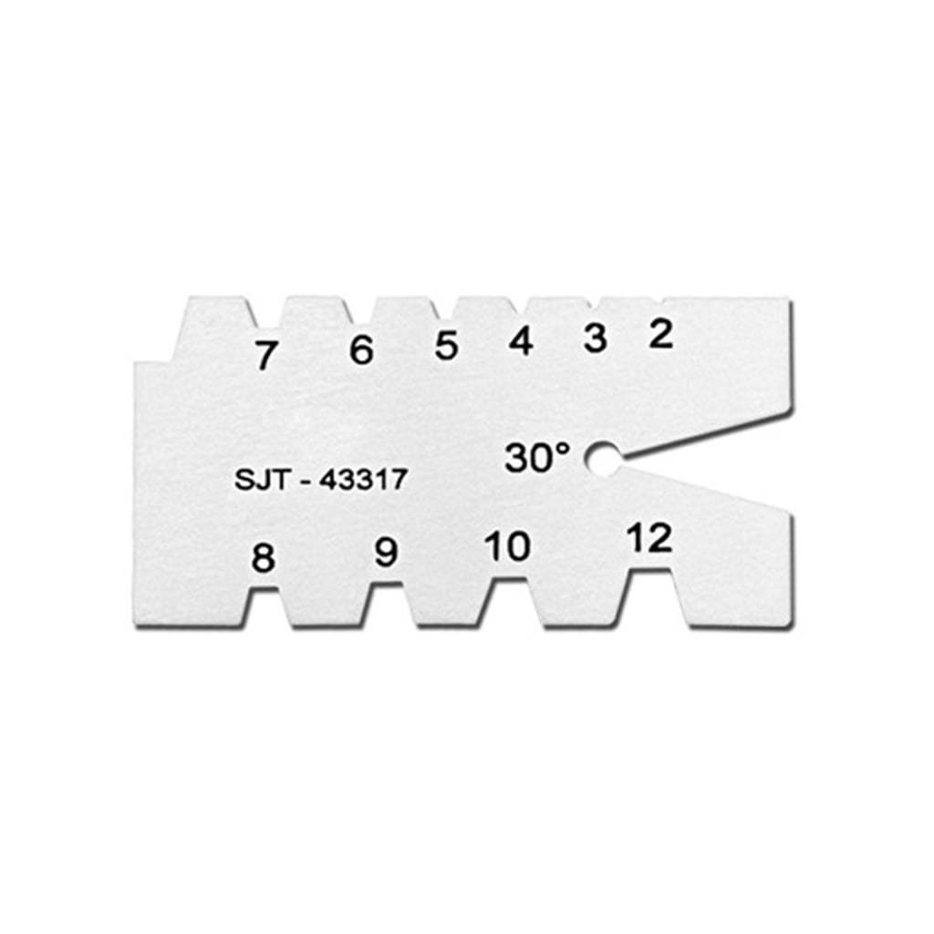 Yokua Angles Measuring Gauge Tool Angles Template Gage Thread Cutting ...