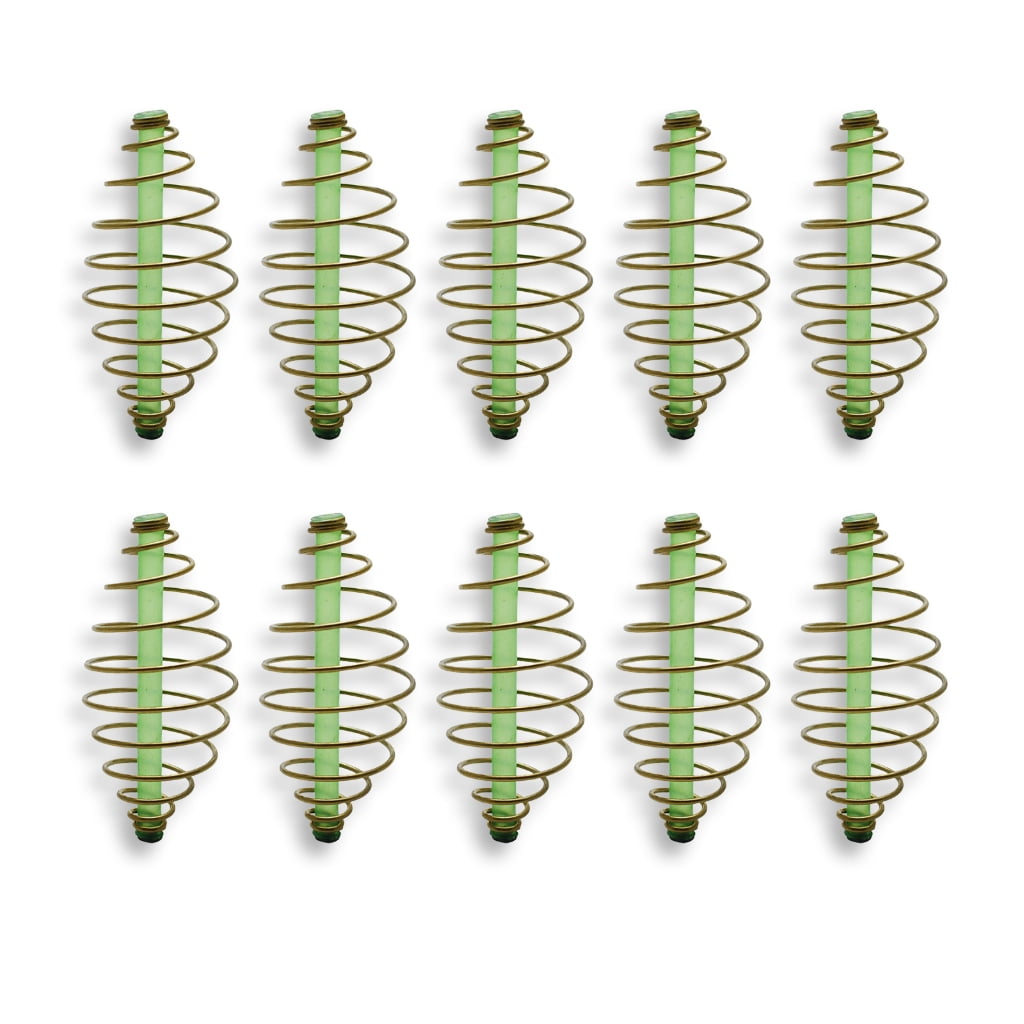 Yokua Baits Thrower Feeder Coil Inline Method Feeder Fishing Spring ...