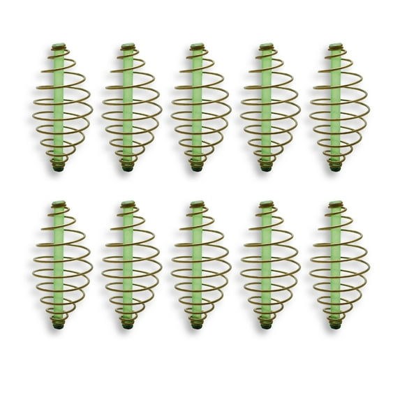 Yokua Baits Thrower Feeder Coil Inline Method Feeder Fishing Spring ...