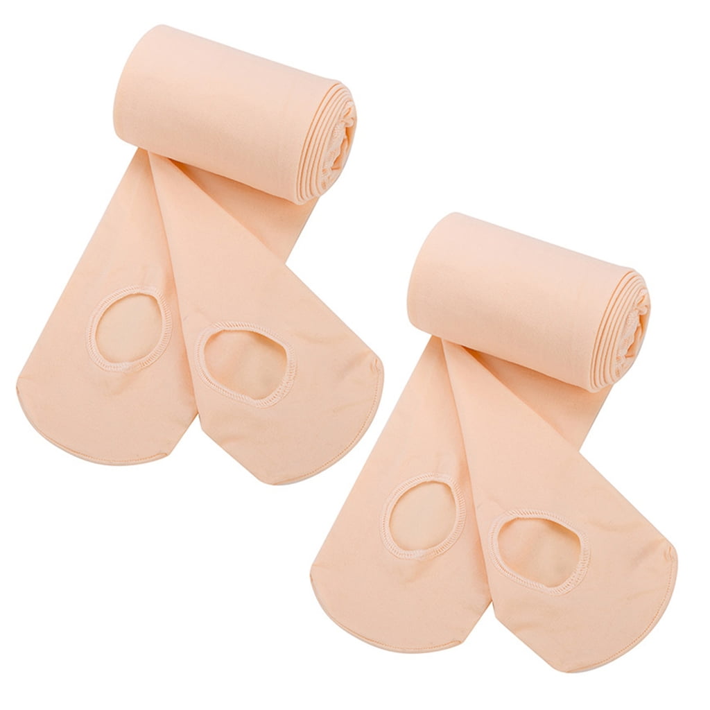 Yokua Ballet Tights 2 Pairs Soft Transition Tights Ballet Dance ...