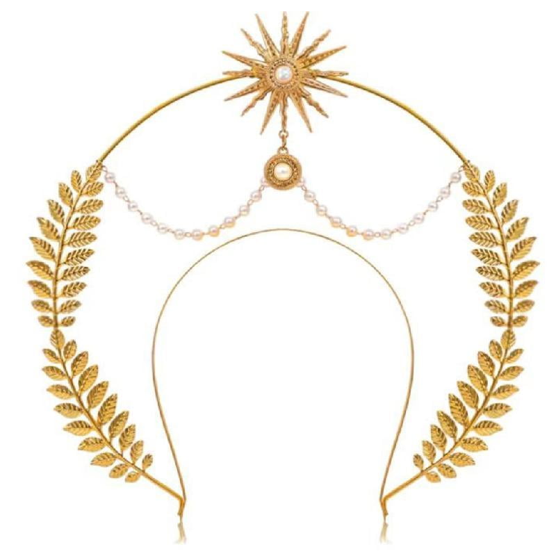 Yokua Bridal Shower Headband Bride Crown Hairhoop Wedding Headdresses ...