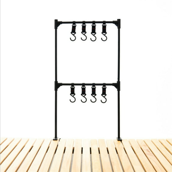 Yokua Camping Lamp Stand Multi-function Camping Stand Folding Cookware ...