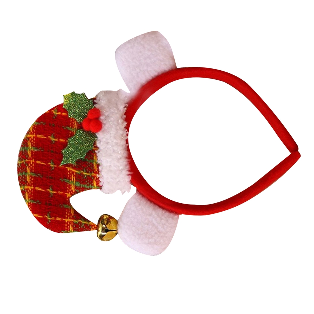Yokua Christmas Hat Headdress Holiday Head Accessories Adult Kids Plush ...