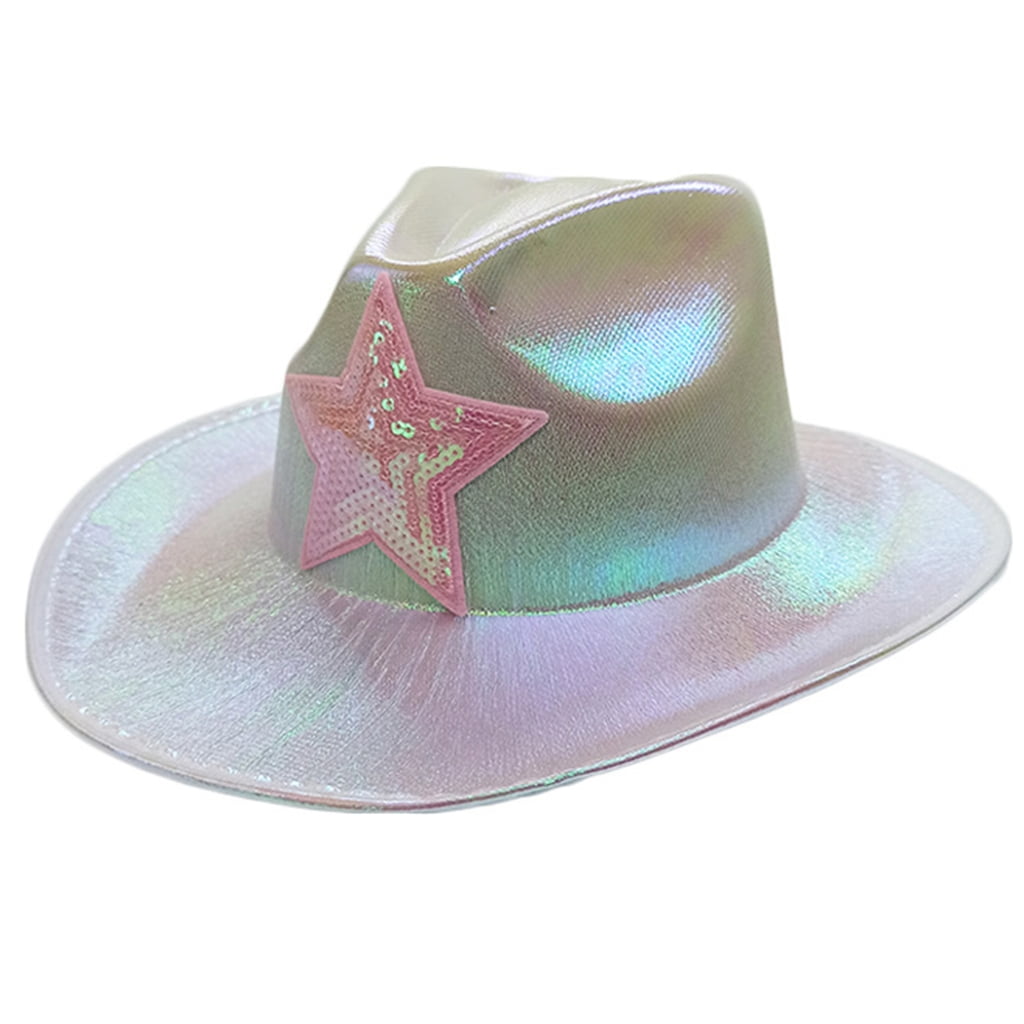 Yokua Cowboy Hat Wide Brim Caps Bachelorette Party Hat Cosplay Costume ...