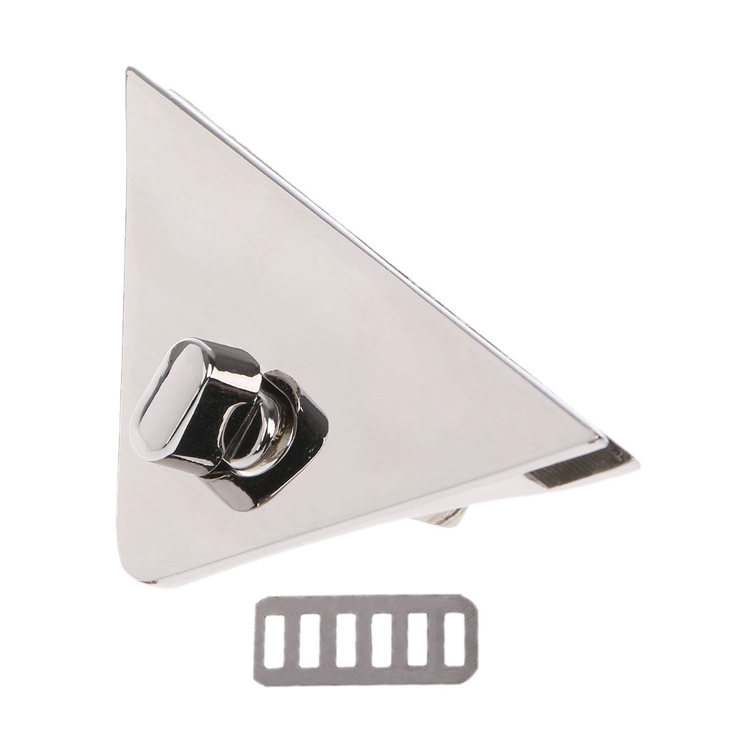 Yokua DIY for Triangle Shape Clasp Turn Lock Twist Locks for Handbag ...