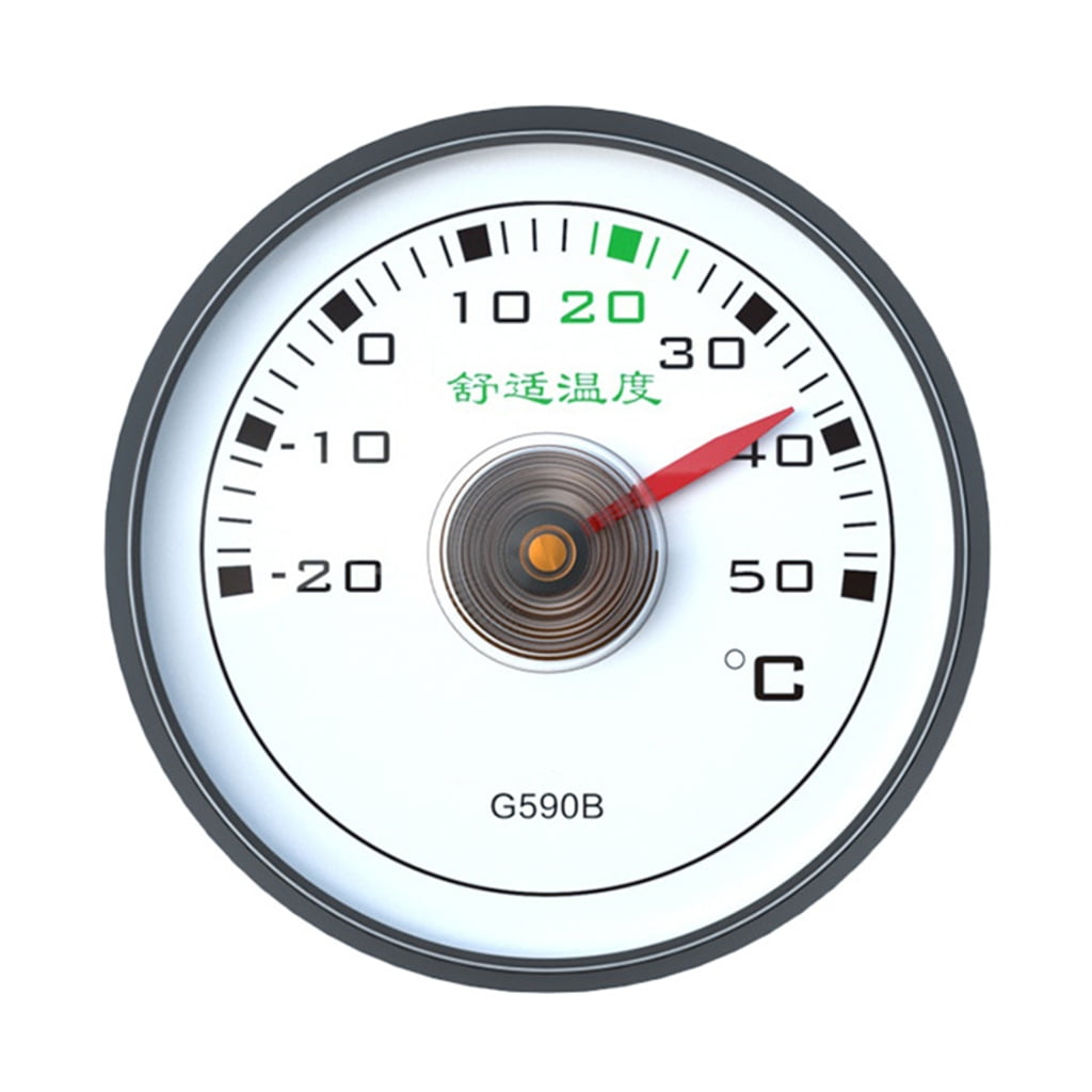 Yokua Dial Type Temperature Meter Gauge Mini Car / Refrigerator ...