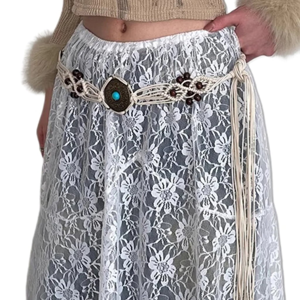 Yokua Ethnic Waist Rope Belt Teens Girl Dress Waiststrap Fashion ...