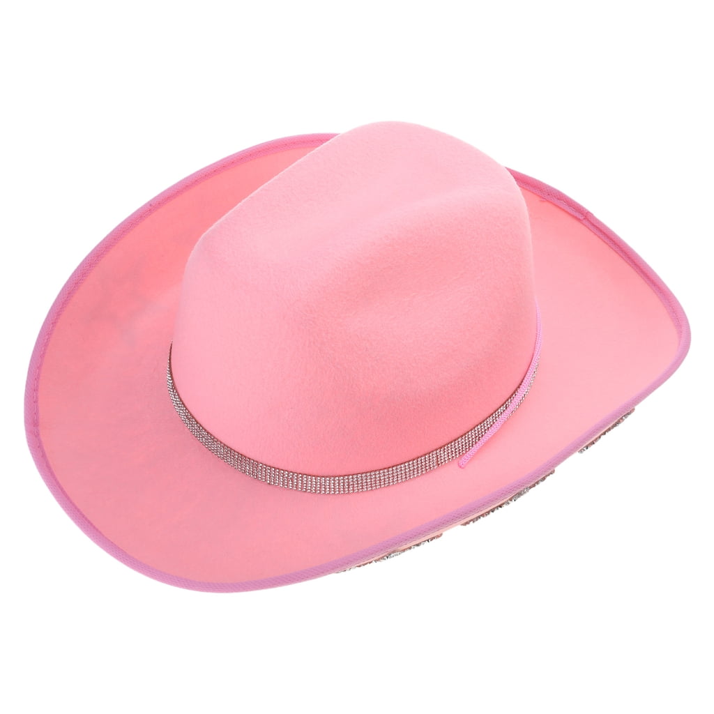 Yokua Fashion Western Adult Cowboy Hat with Rhinestone Star Pattern ...