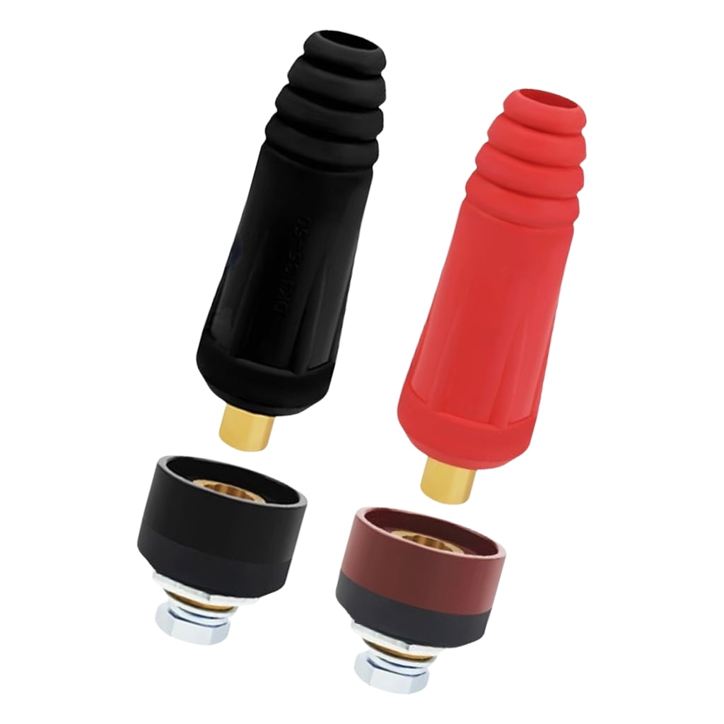 Yokua Fast Connect Electrical Plugs Brass Connect Plugs 4pcs for Home ...