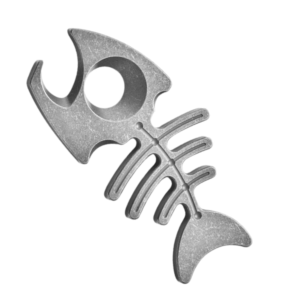 Yokua Fish Bone Shape Bottles Opener Titaniums Alloys Multifunctional ...