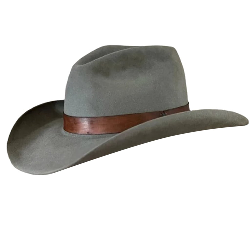 Yokua Formal Gathering Gentleman Hat Outdoor PU Hat Band Hat for Teens ...