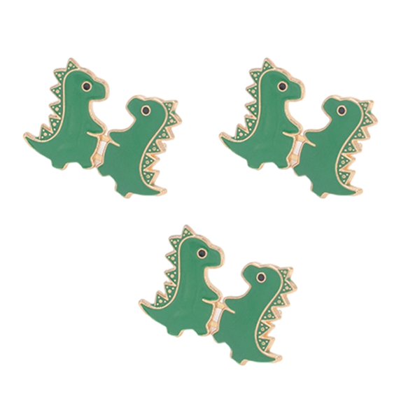 Yokua Girl Dinosaur Shape Button Fastening Button for Skirt Free No Sew ...