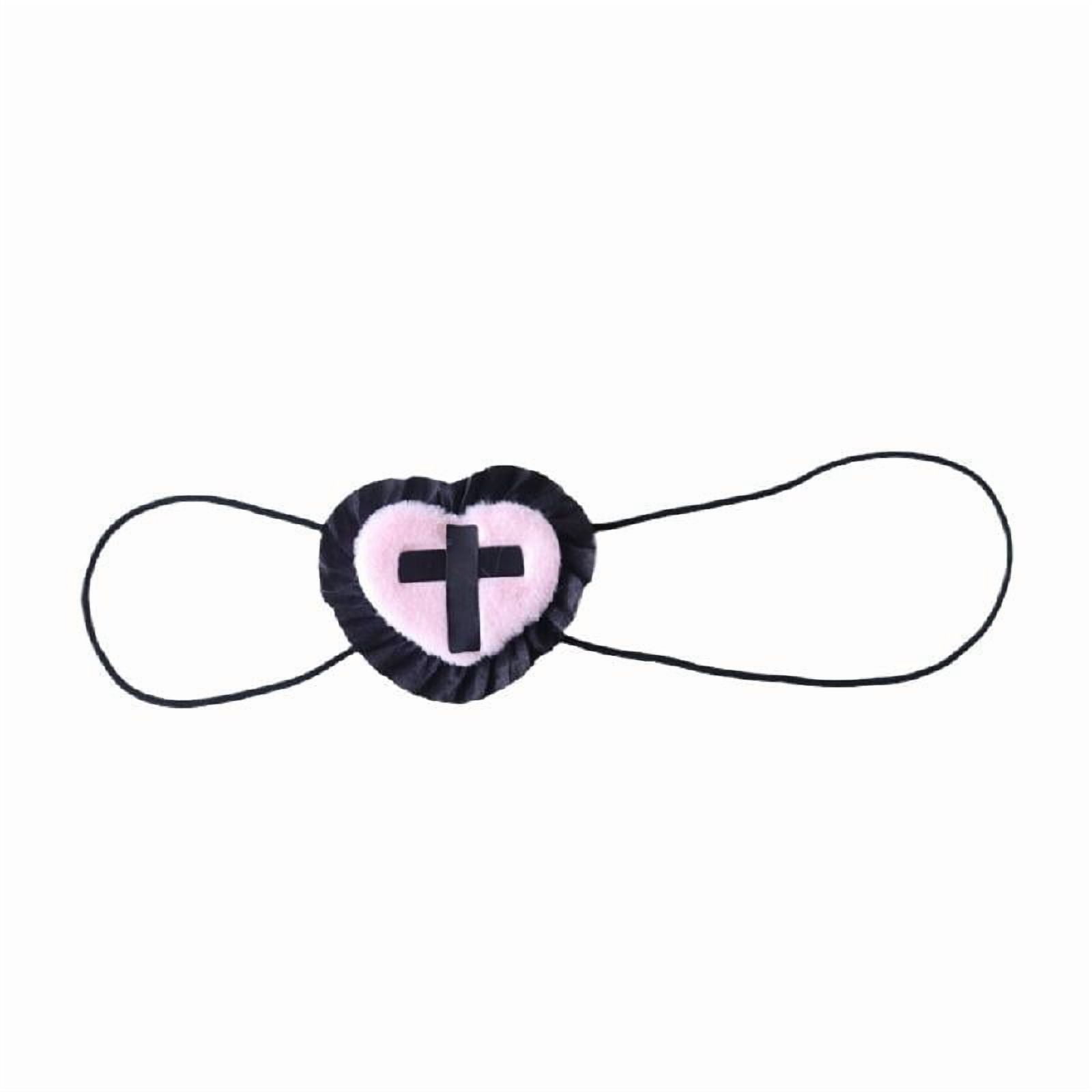 Yokua Heart Pattern Sleep Blindfolds Crosses Faster Eye Shade Girl ...