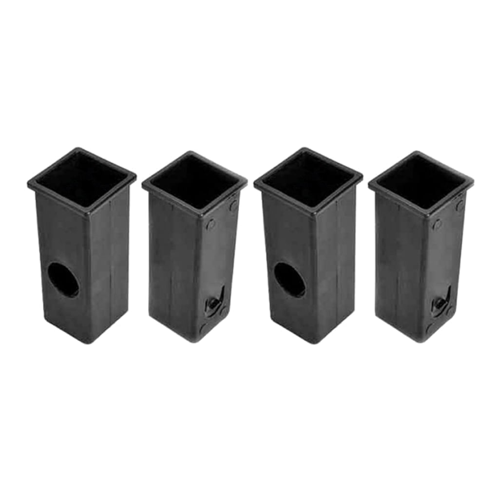 Yokua Hollow Plastic Sleeve Glides Square Tube Sleeve Fitness Equipment ...