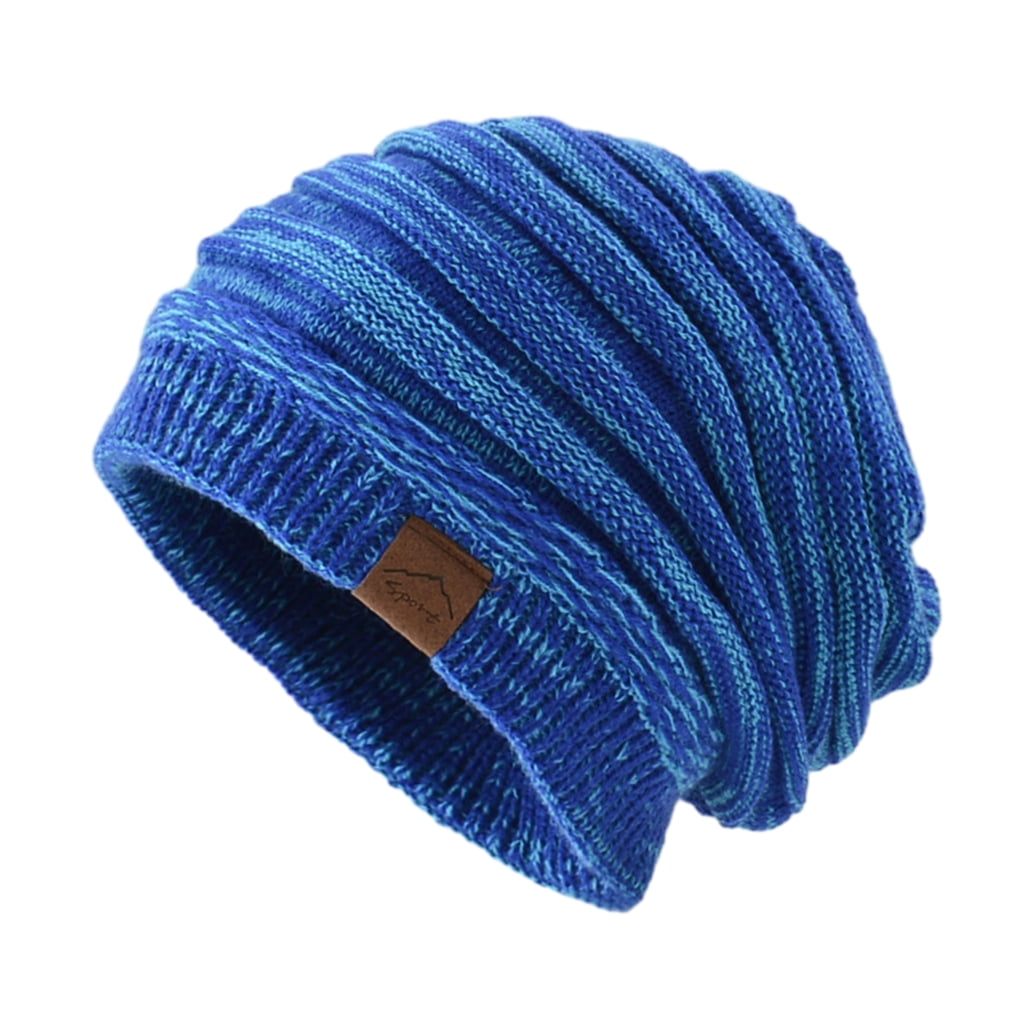 Yokua Knitted Beanie Hat Outdoor Activity Cap Lazy Slouchy Hat for ...