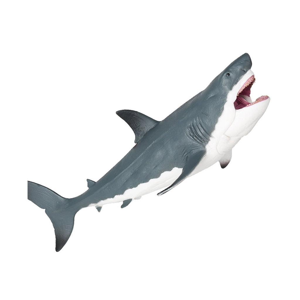 Yokua Large Megalodon Toy Authentic Plastic Ocean Animal for Kids and ...