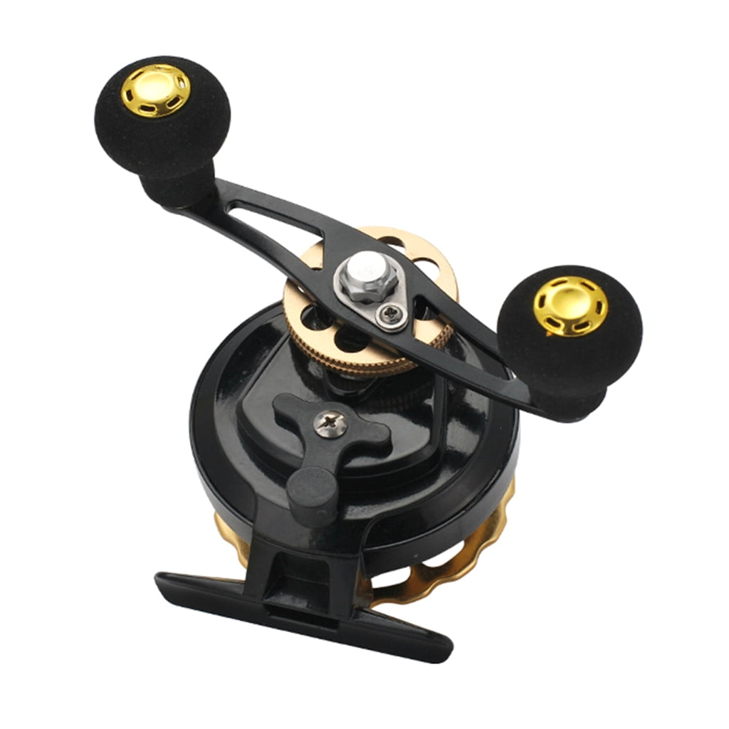 Yokua Left/Right Hand Handle Front Raft Wheel Ice Fishing Reel Fish ...
