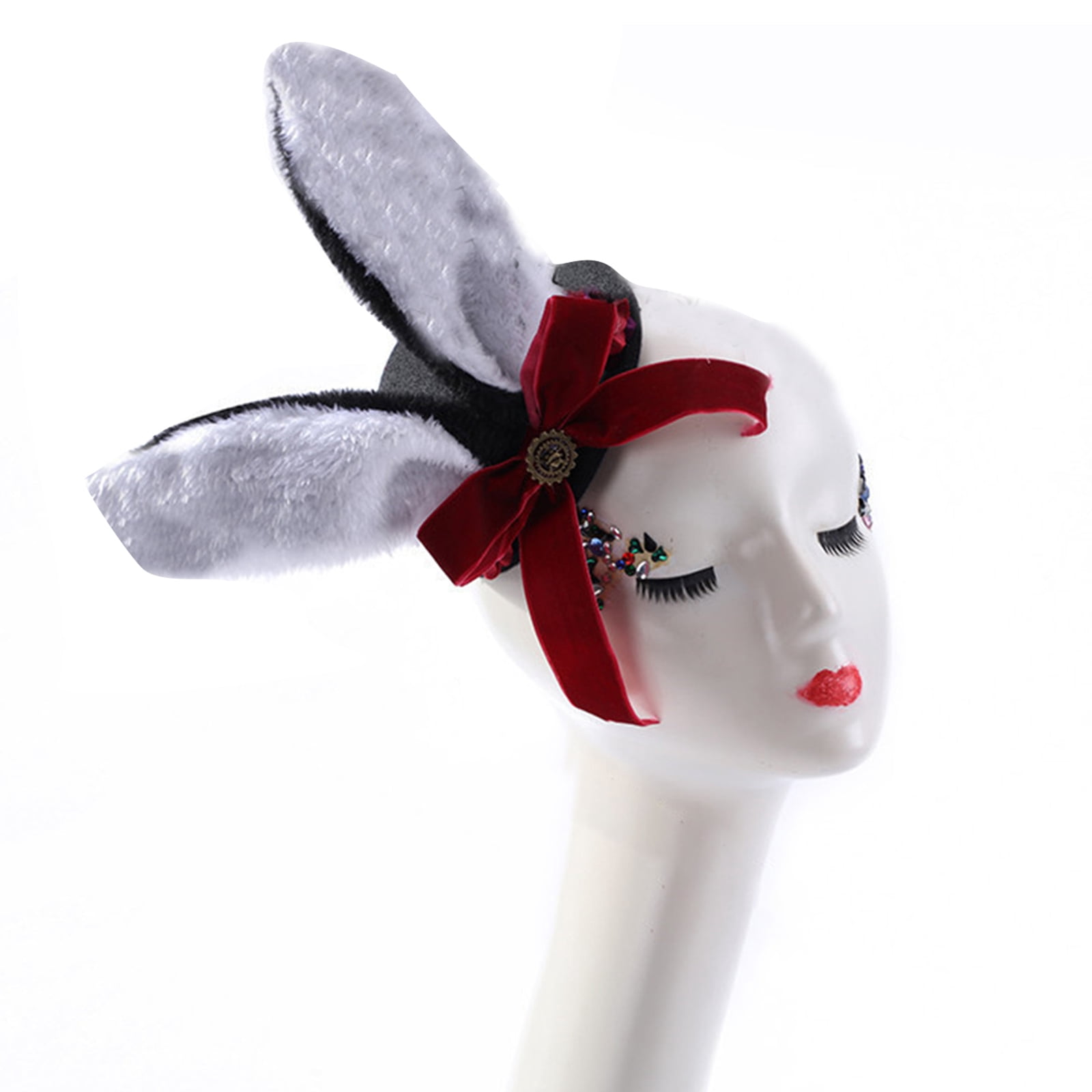 Yokua Lolita Small Hat Steampunk Fascinator Hat Goth Headwear Lolita ...