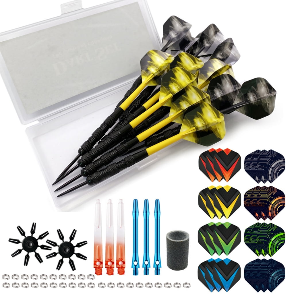 Yokua Metal Darts Professional PET Flight Darts Standard 18 Grams with ...