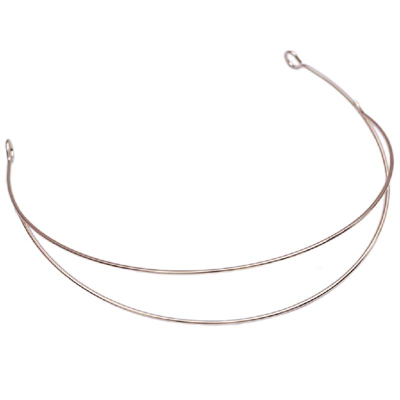 Yokua Metal Head Band Hairwear Hair Bands Blank Base Setting for Womens ...