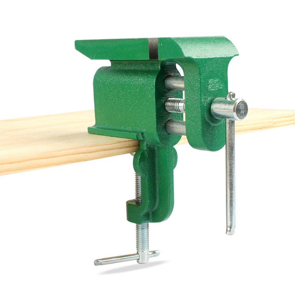 Yokua Mini Bench Vise Muliti-Funcational Clamp On Table Flat Pliers ...