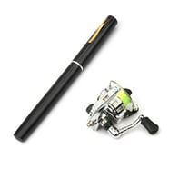 Ronco Portable Pocket Fishing Rod, Green, 6' Length - Walmart.com