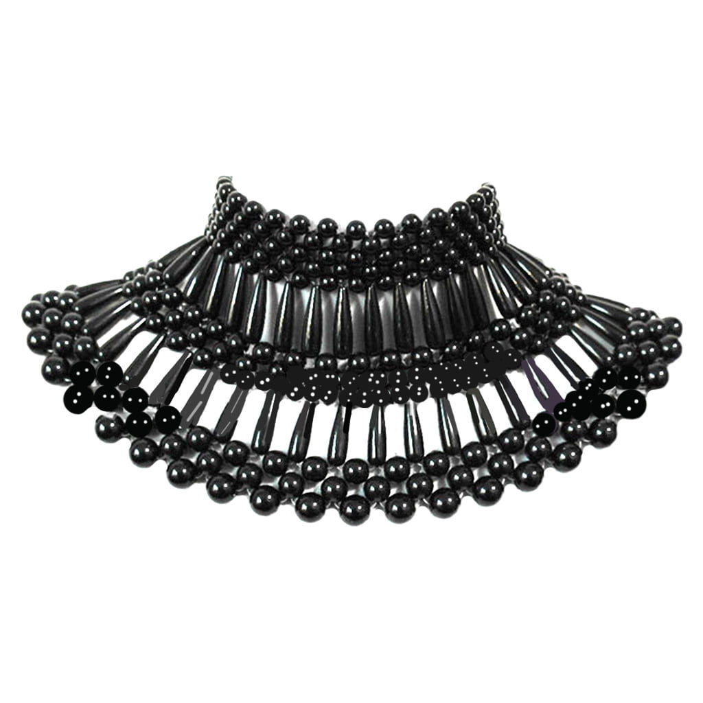 Yokua Personality Luxurious Jewelry Bib Choker Necklace Handmade Hollow ...