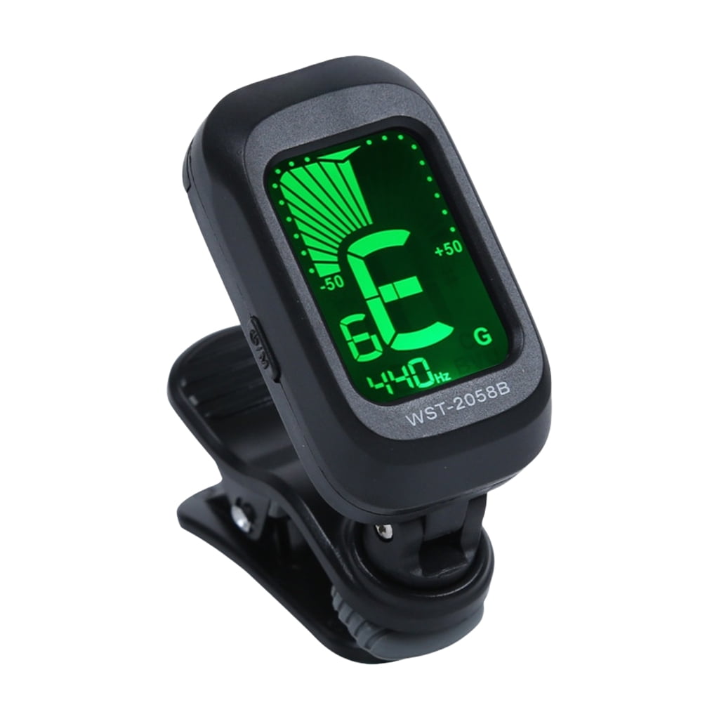 Yokua Portable Acoustic Guitar Tuner Chromatic Digital Tuner LCD ...