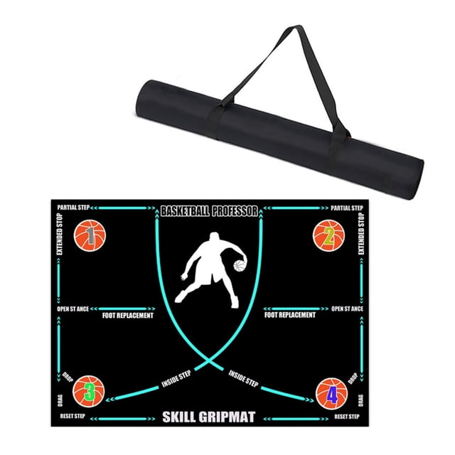 Yokua Portable Basketball Training Mat NonSlip Regular Training System ...