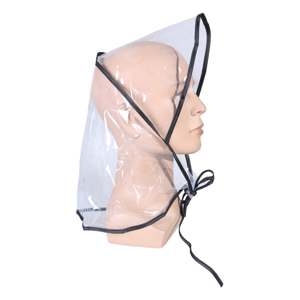 Yokua Rain Bonnet PVC Rain Hat for Busy Individuals Portable Pocket ...