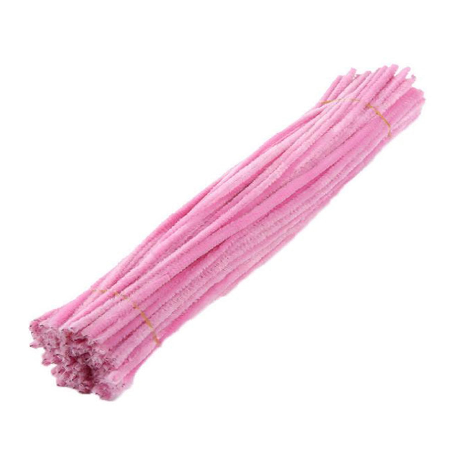 Yokua Rainbow Fuzzy Sticks Value Pack of 100 Pipe Cleaners in Every ...