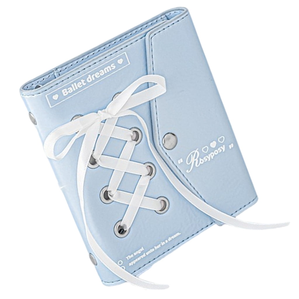 Yokua Refillable Small Notebook with Pen Slot and Card Holder for Women ...
