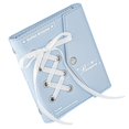 Yokua Refillable Small Notebook with Pen Slot and Card Holder for Women ...
