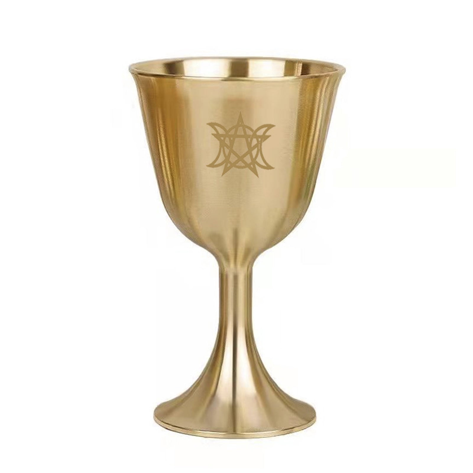 Yokua Ritual Cup Triple Moon Altar Goblet Ceremony Divination ...