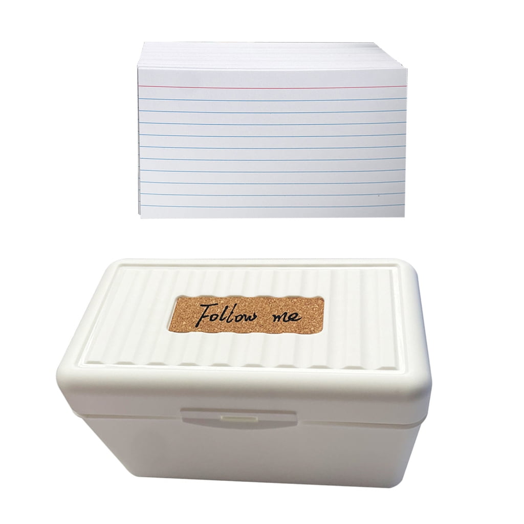 Yokua Ruled Notecard 150/200 Sheets Cards Divider Card Tabbed Index ...