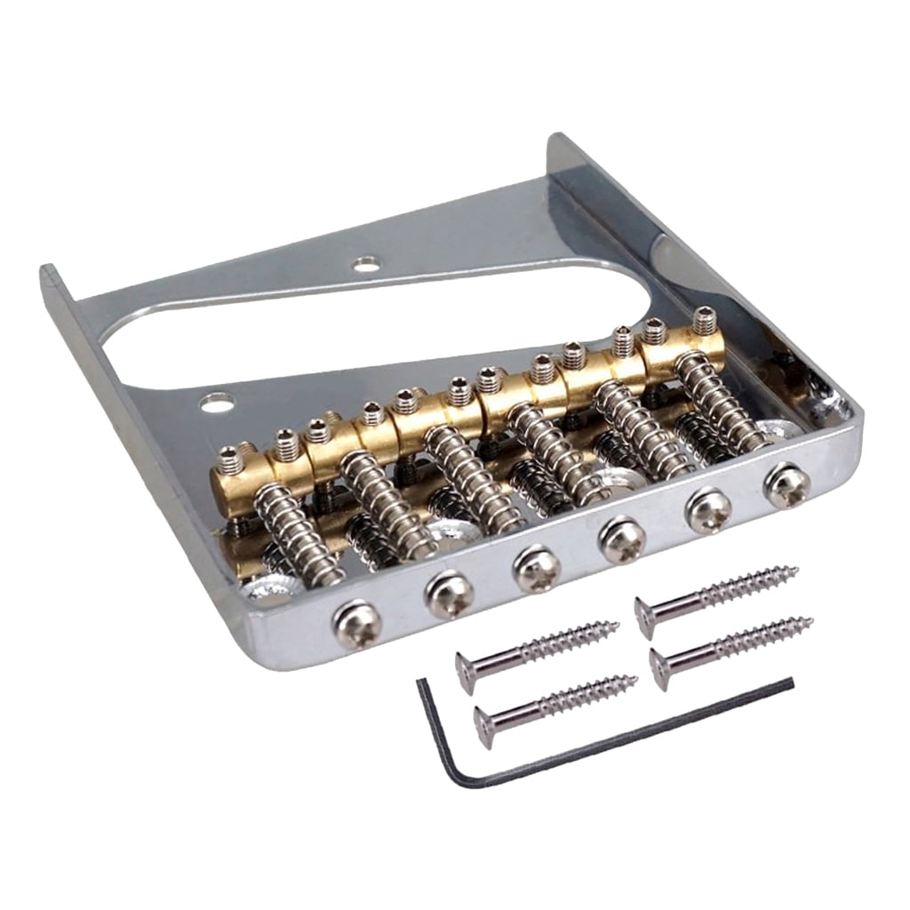 Yokua Saddle Fixing Bridge Guitar Bridge 6 Strings Bridge Electric ...