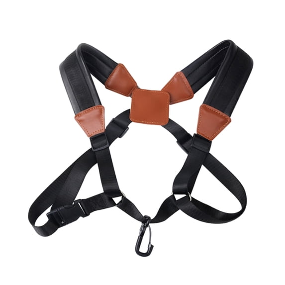 Yokua Saxophone Double Shoulder Strap Harness Musical Instruments ...