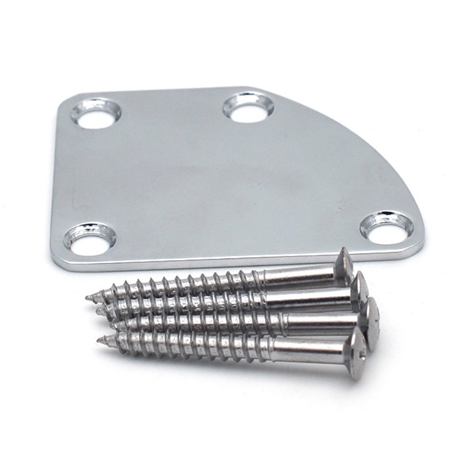 Yokua Semi Round Asymmetry Neck Joint Metal Back Mounting Plate 4 Holes ...