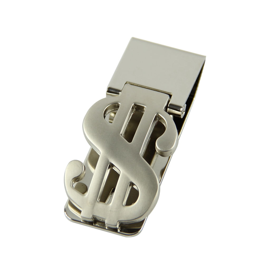 Yokua Slim Money Clip Stainless Steel Cash Bills Credit Card Holder New ...