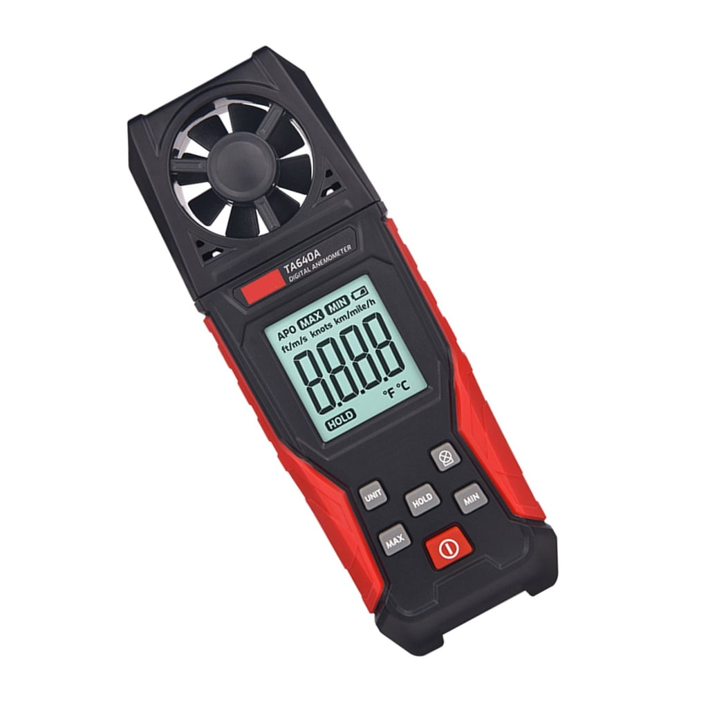 Yokua Small Digital Anemometer Handheld for Accurate Wind & Temperature ...