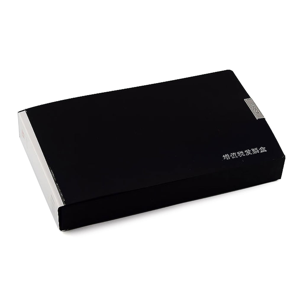 Yokua Small File Folder Receipt Storage Box Plastic Check Bill File ...