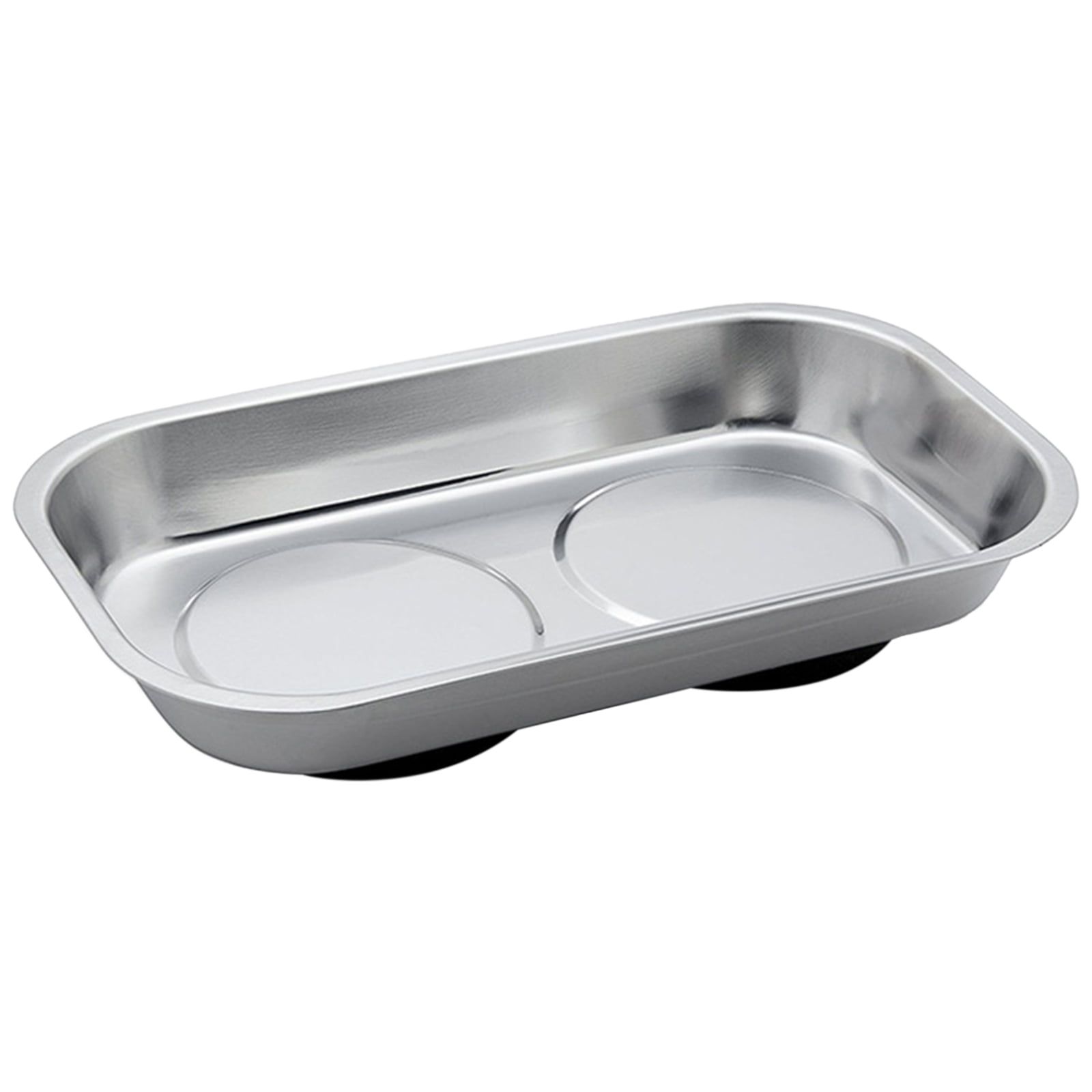 Yokua Stainless Steel Rectangle Magnet Trays for Garage Office Home Use ...