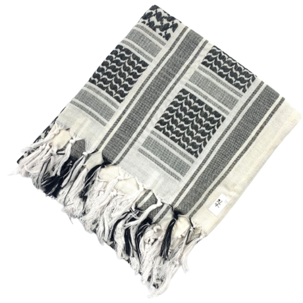 Yokua Stylish Arab Keffiyeh Shemagh Scarf Arabian Dubai Neckwrap Desert ...